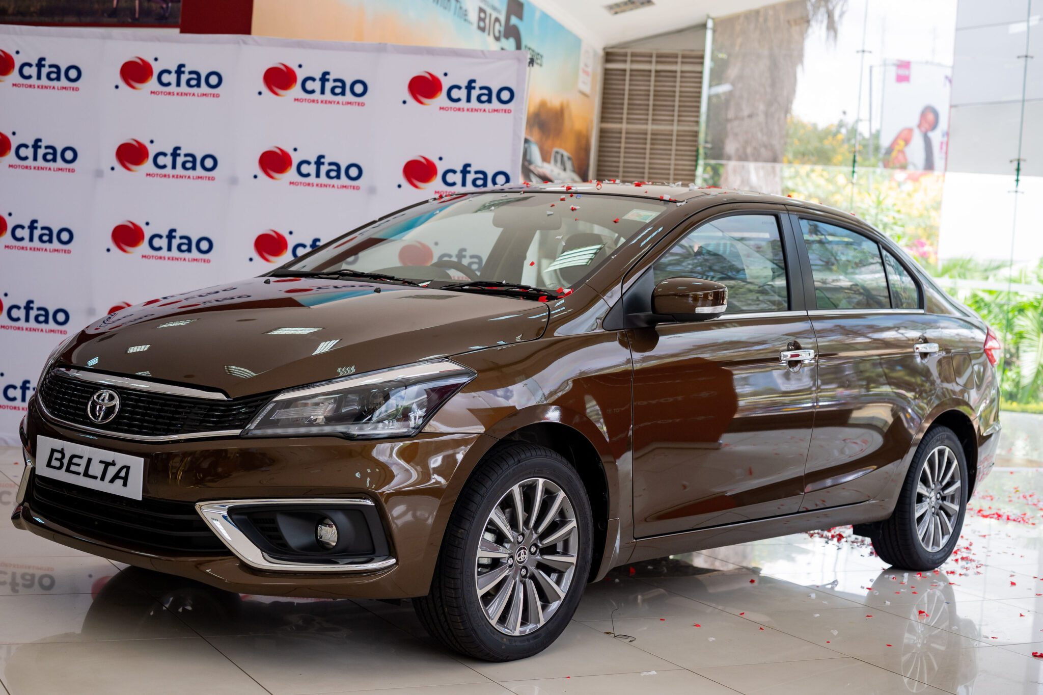 CFAO unveils zero mileage Toyota Belta - Autonews by AA Kenya